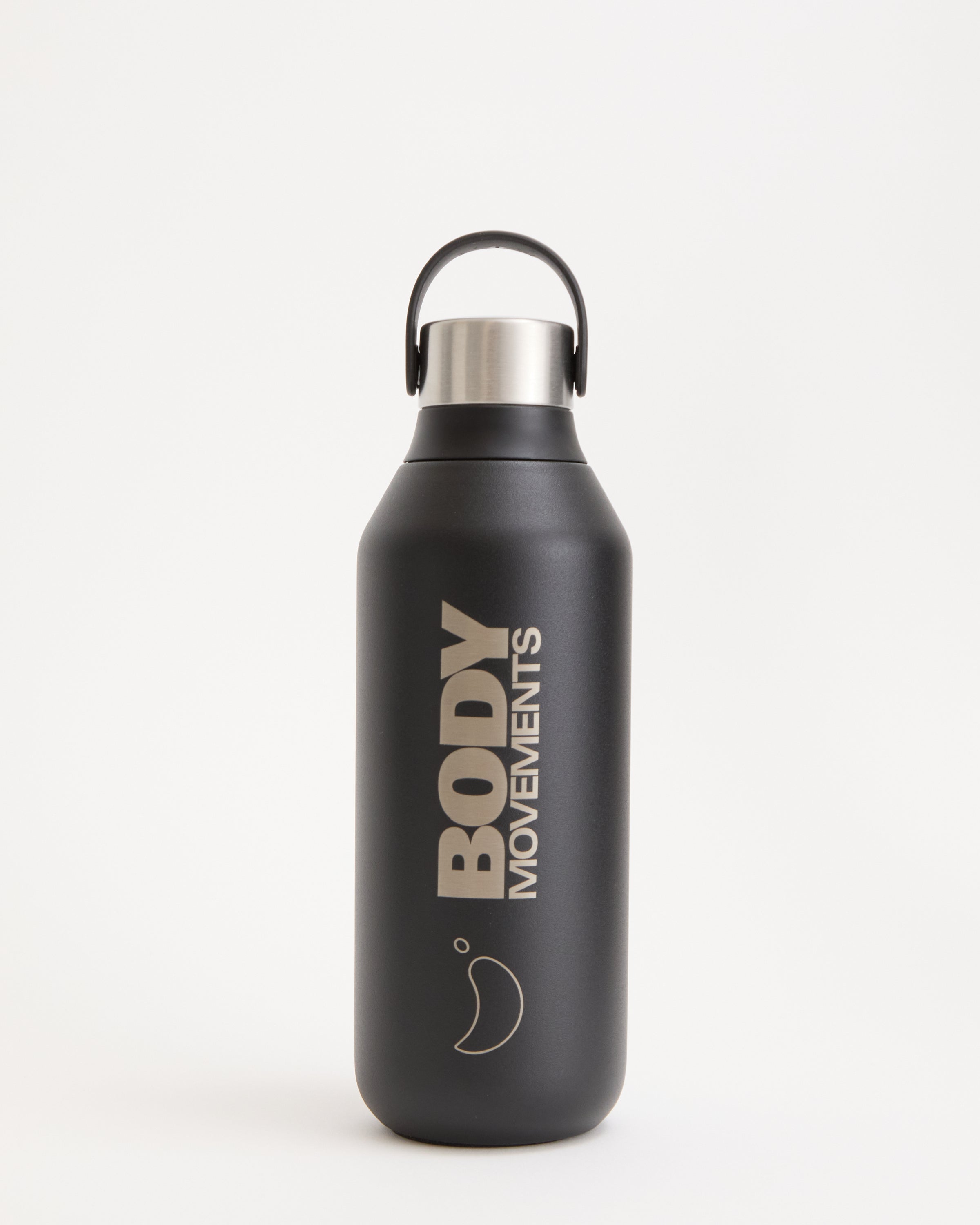 Body Movements Festival Black Water Bottle | Chilly's