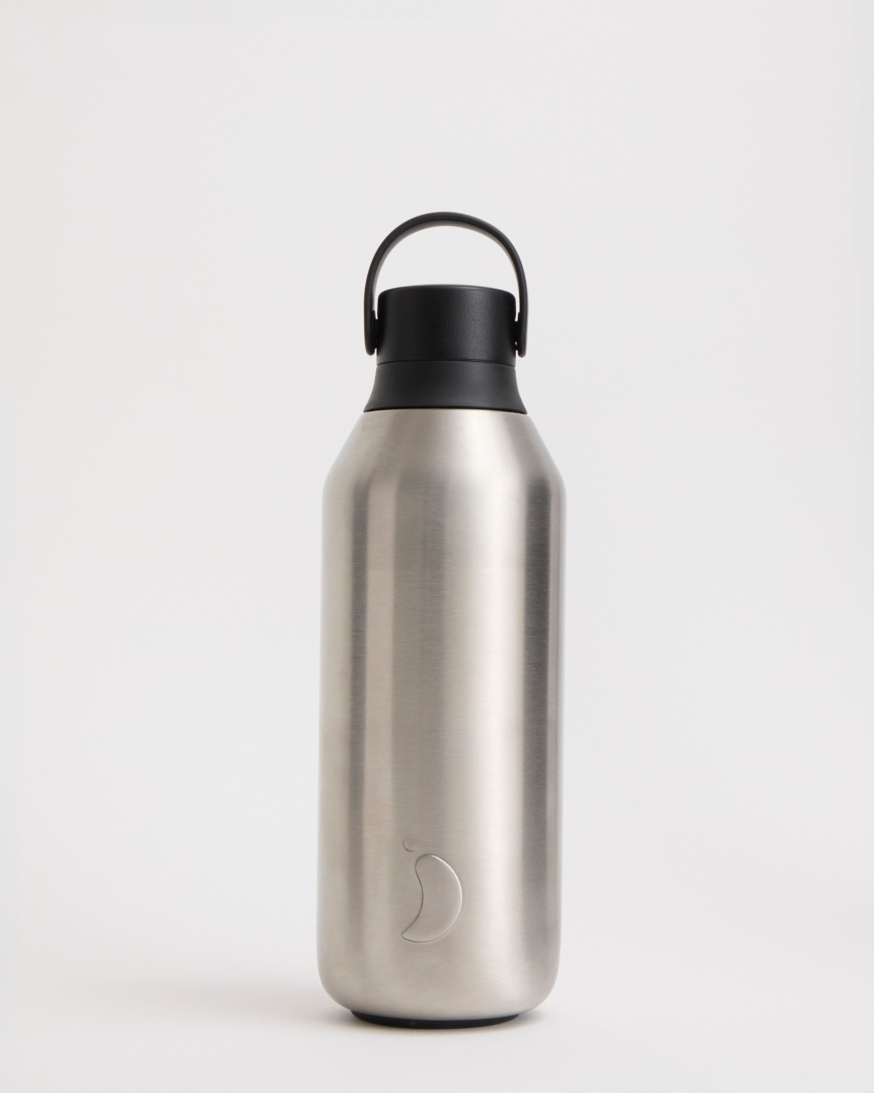 Silver Stainless Steel Water Bottle | Series 3 Bottle | Chilly's